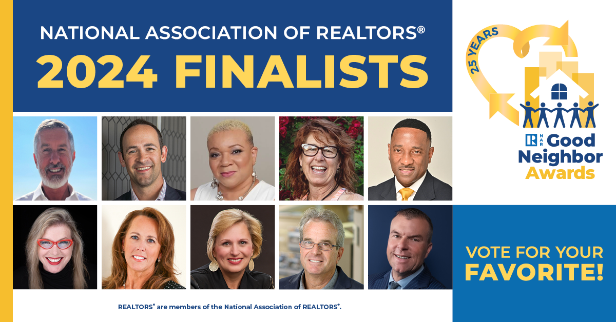 National Association of Realtors® Honors 2024 Good Neighbor Awards ...