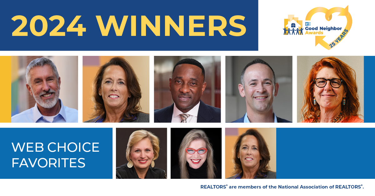 Meet the 5 NAR Members Named 2024 Good Neighbors