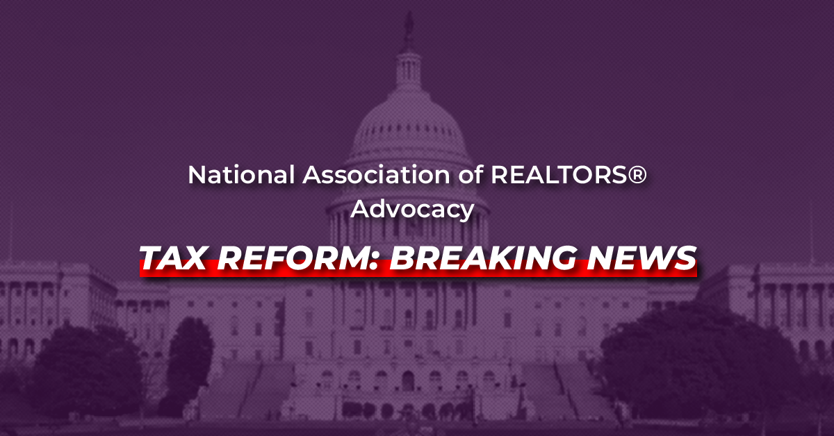 House Passes Tax Reform Package with Key Wins for Real Estate