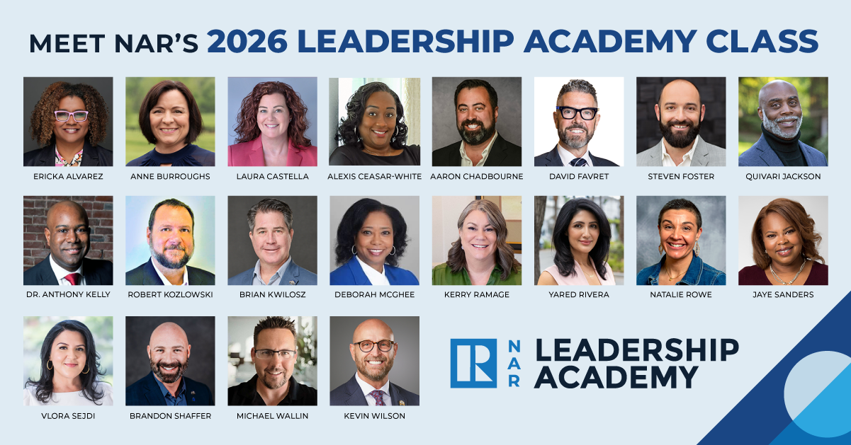National Association of REALTORS® Announces 2026 Leadership Academy Class