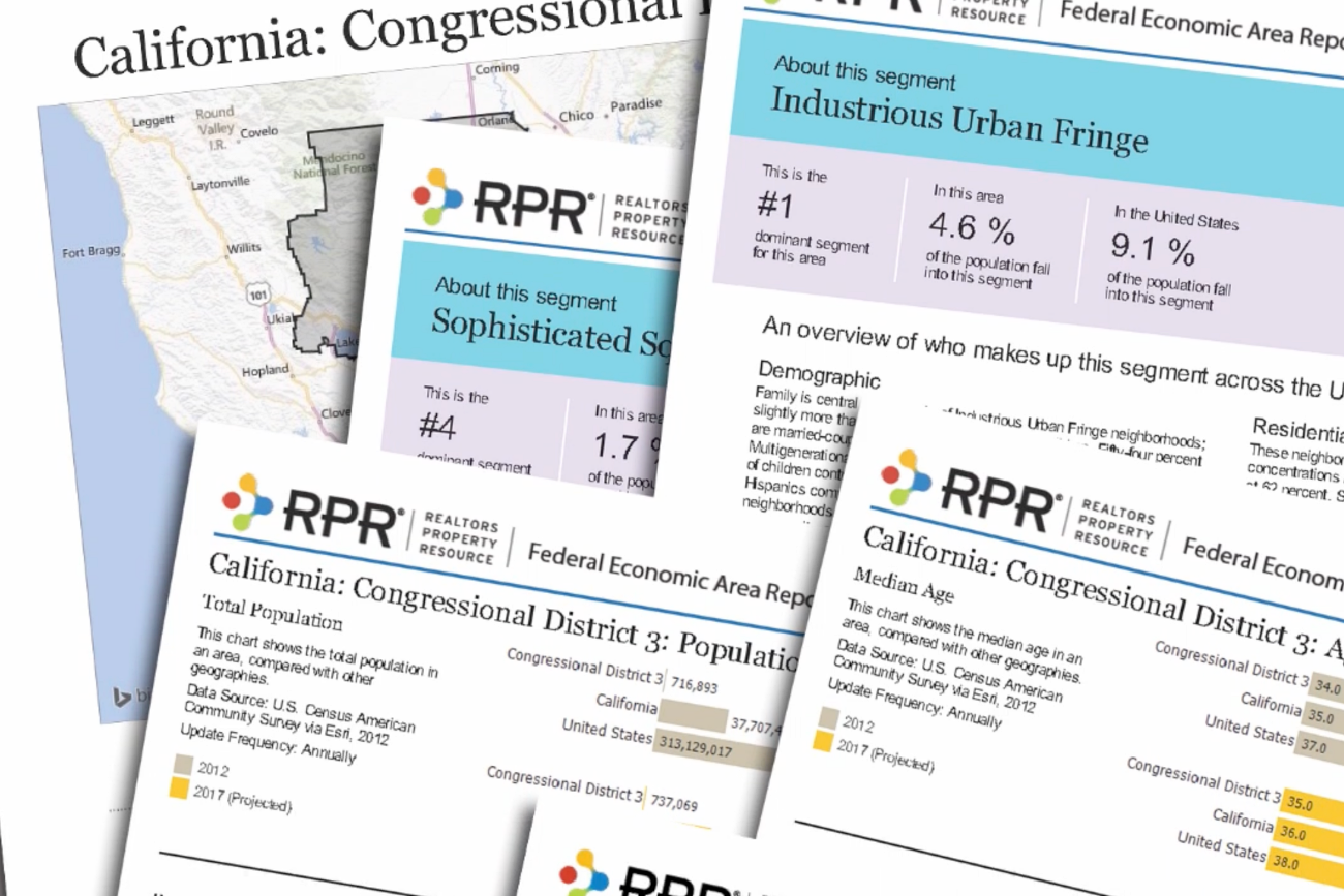 RPR® Economic Area Reports