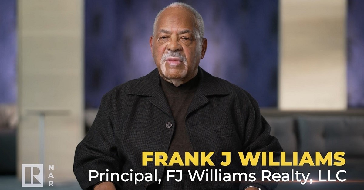 2023 NAR Fair Housing Champion Award - Frank J. Williams 2023 NAR Fair Housing Champion Award - Frank J. Williams
