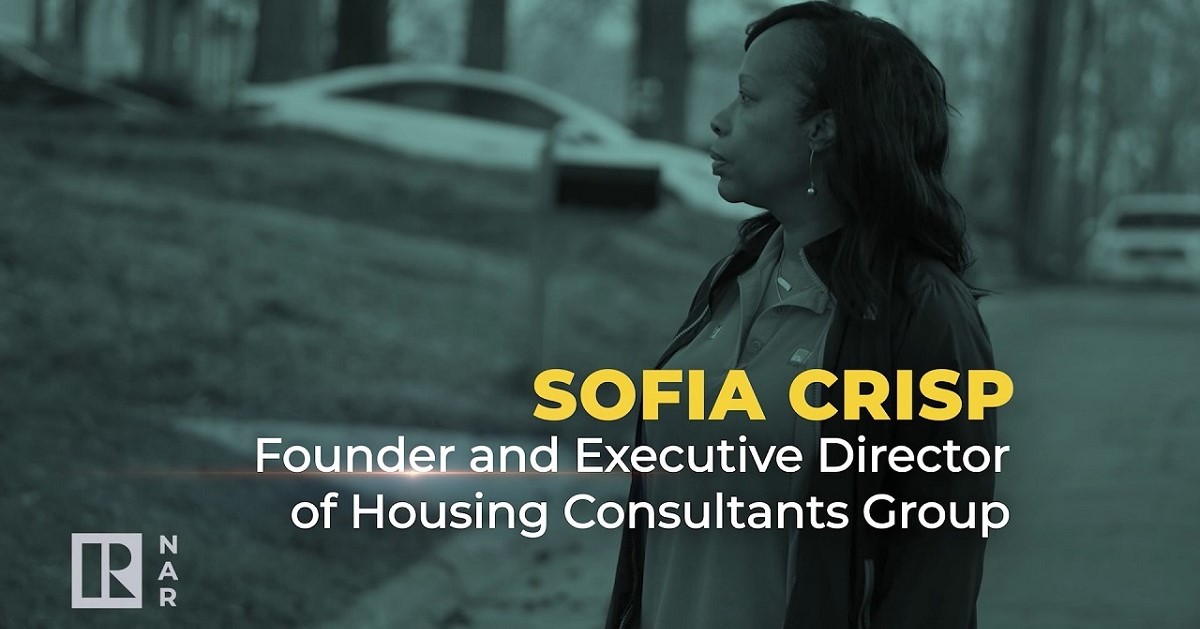 2023 NAR Fair Housing Champion Award - Sofia Crisp 2023 NAR Fair Housing Champion Award - Sofia Crisp